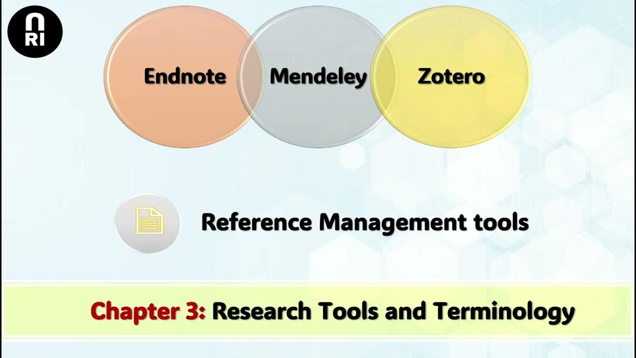 Scientific Research (32) Reference Management - Endnote, Mendeley, and ...