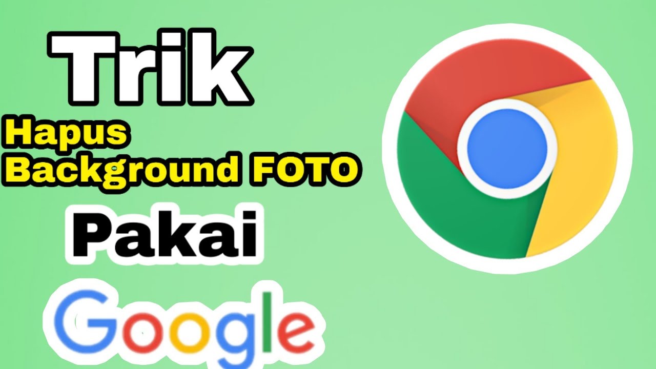 Cara Hapus background foto tanpa proses edit yang ribet - YouTube