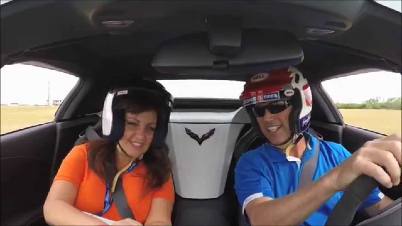 Hot Laps With Johnny Unser at Cooper Tire - YouTube