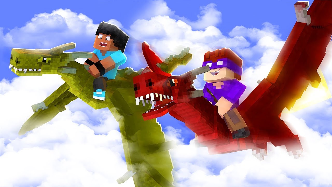 Minecraft: CORRIDA DE DRAGÕES!! #30 - DRAGÕES ‹ DONAT3LO › - YouTube
