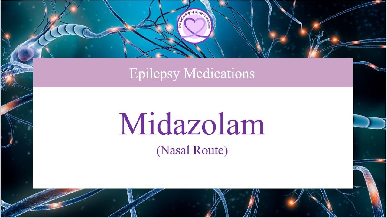 What You Need To Know About Midazolam Nasal - YouTube