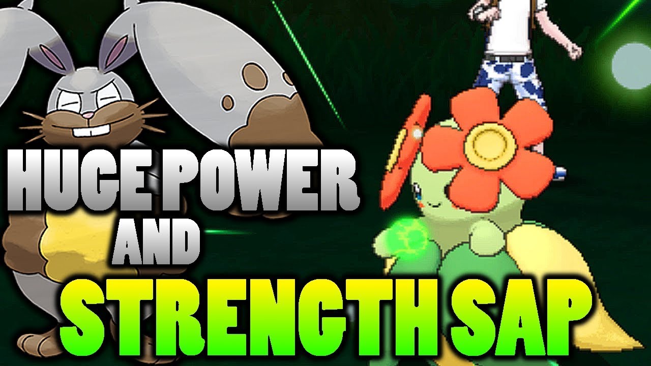 Does Huge Power Double the HP Recovered With Strength Sap In Pokemon ...