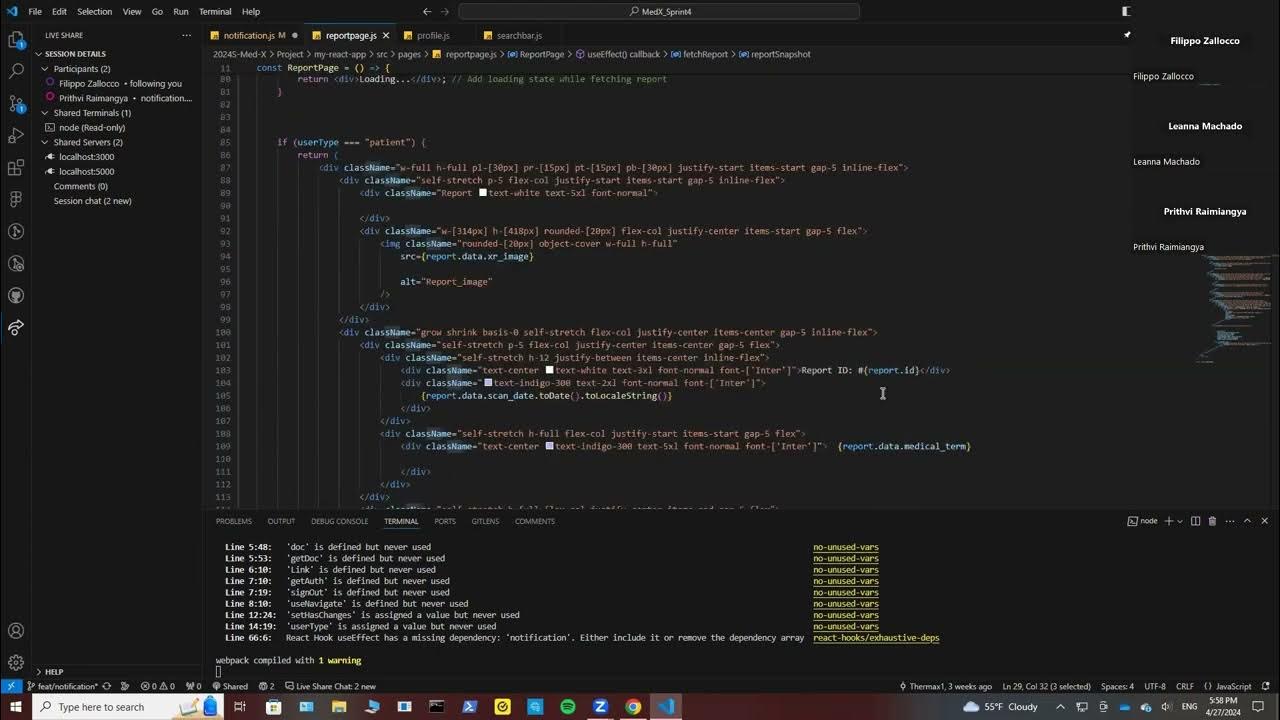 Med-X-Pair-Programming-Session - YouTube