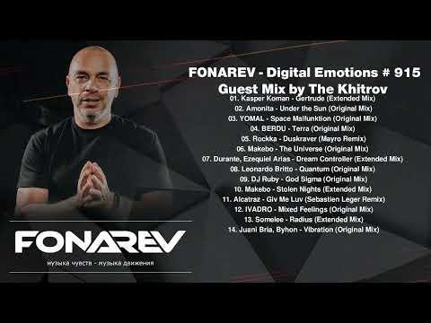 FONAREV - Digital Emotions # 915.  Guest Mix by The Khitrov