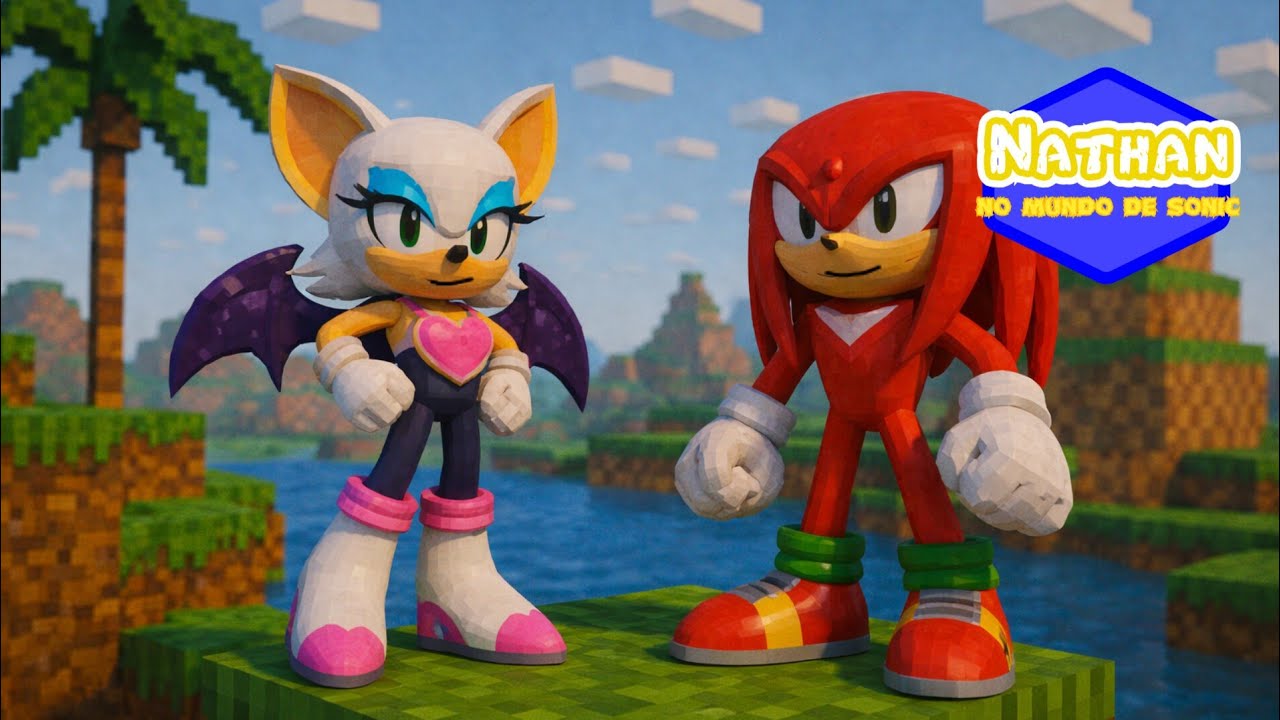 Nathan no Mundo de Sonic #18 - Knuckles e Rouge - YouTube