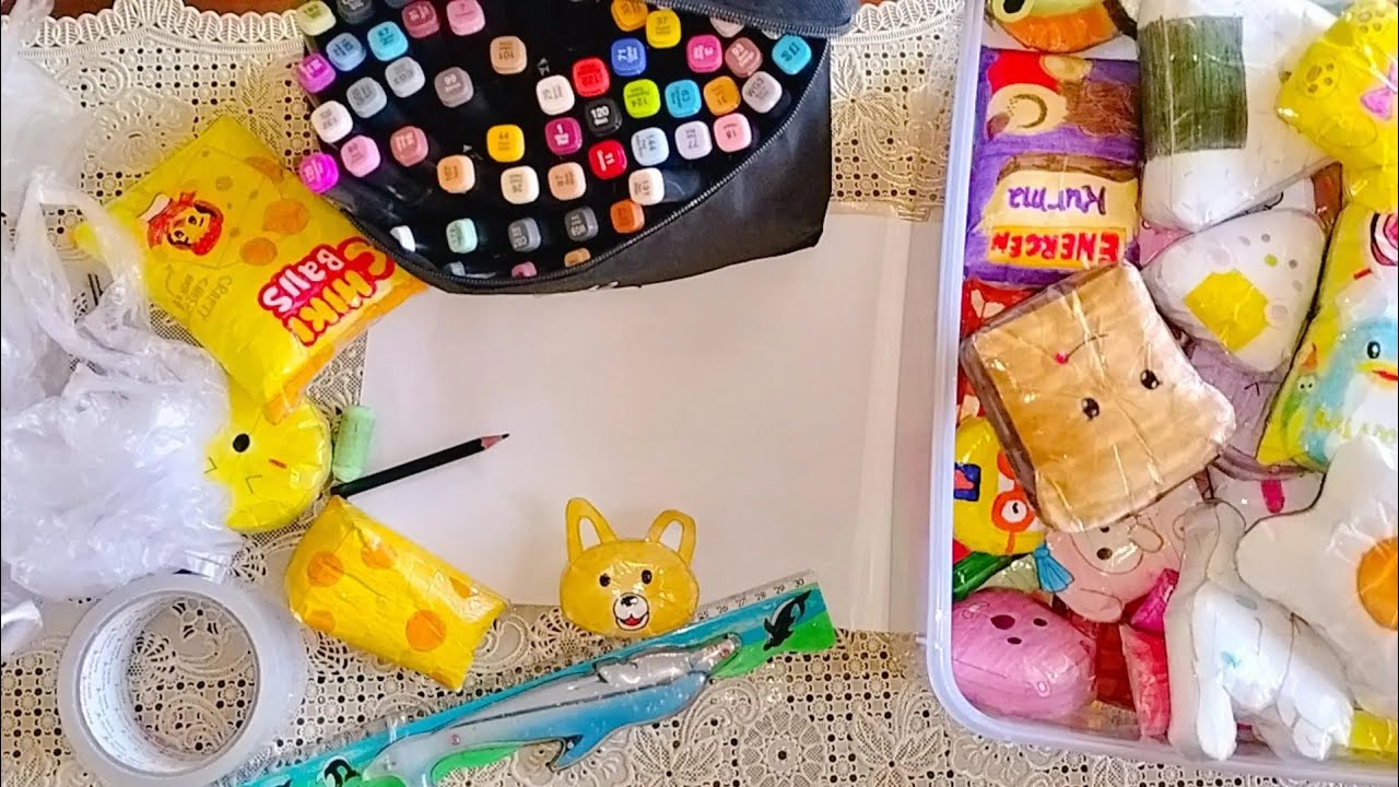 3 MARKER CHALLENGE PAPER SQUISHY - YouTube