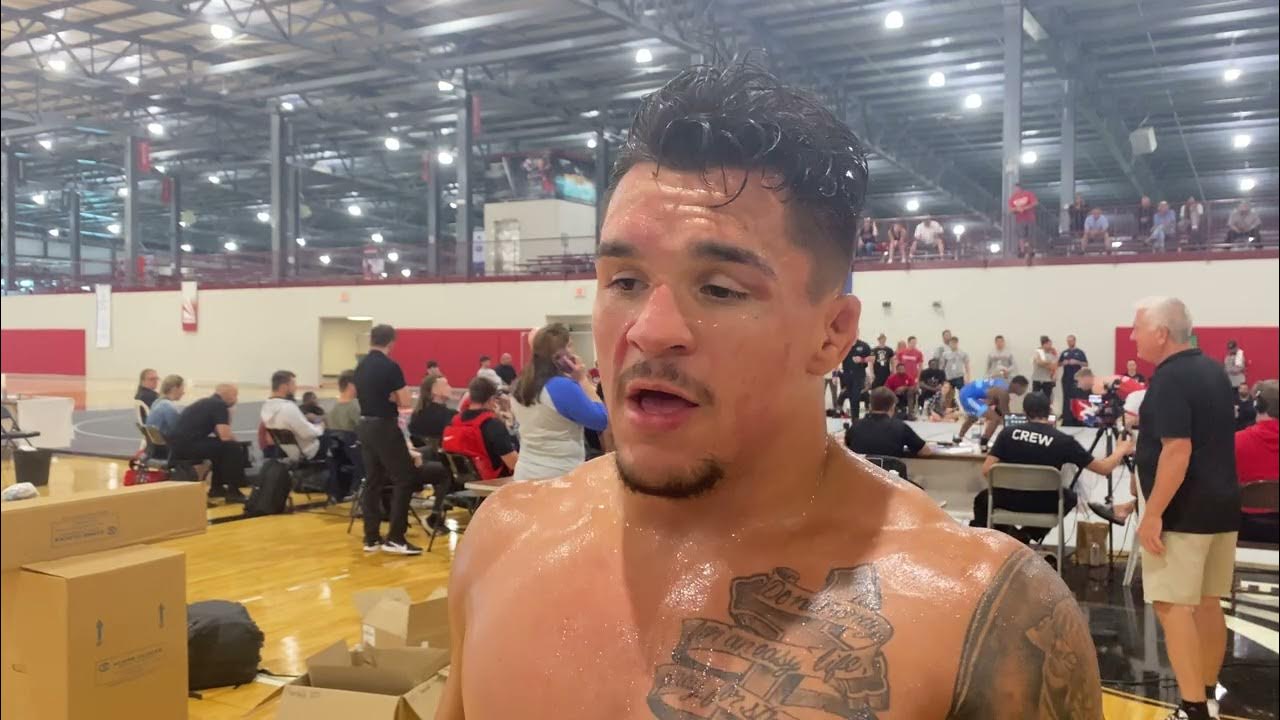 Julian Ramirez, U23 Nationals 74 kg Freestyle Champion - YouTube