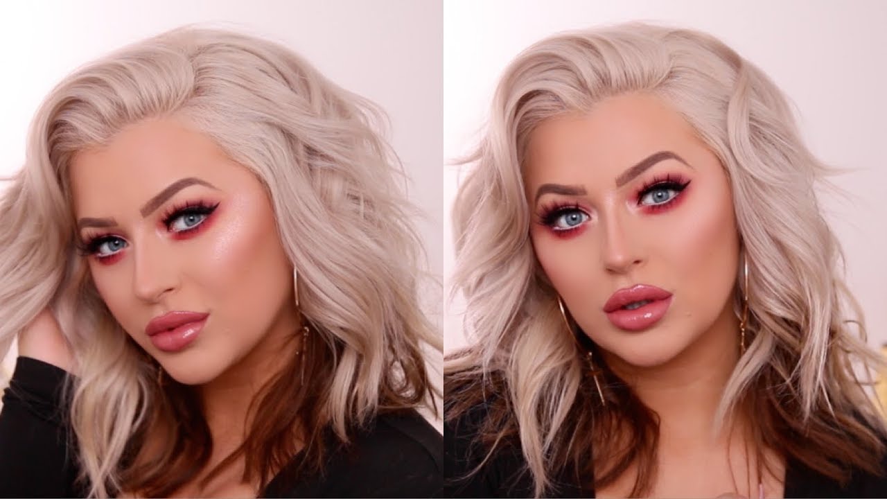 How I Style My Short Hair | Beachy Waves Hair Tutorial - YouTube