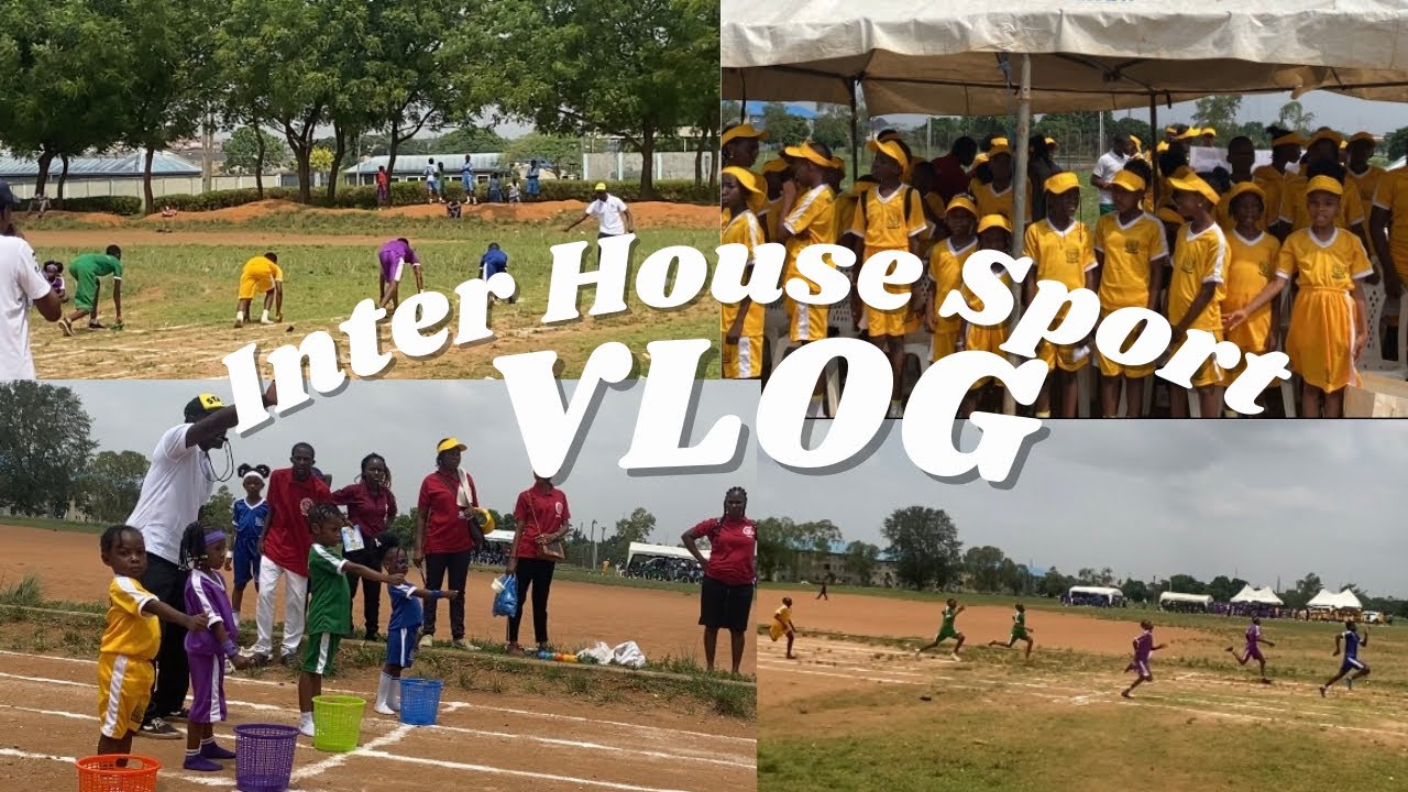 EXPERIENCE INTER HOUSE SPORT OF A SCHOOL || VLOG || Inter-House sport ...