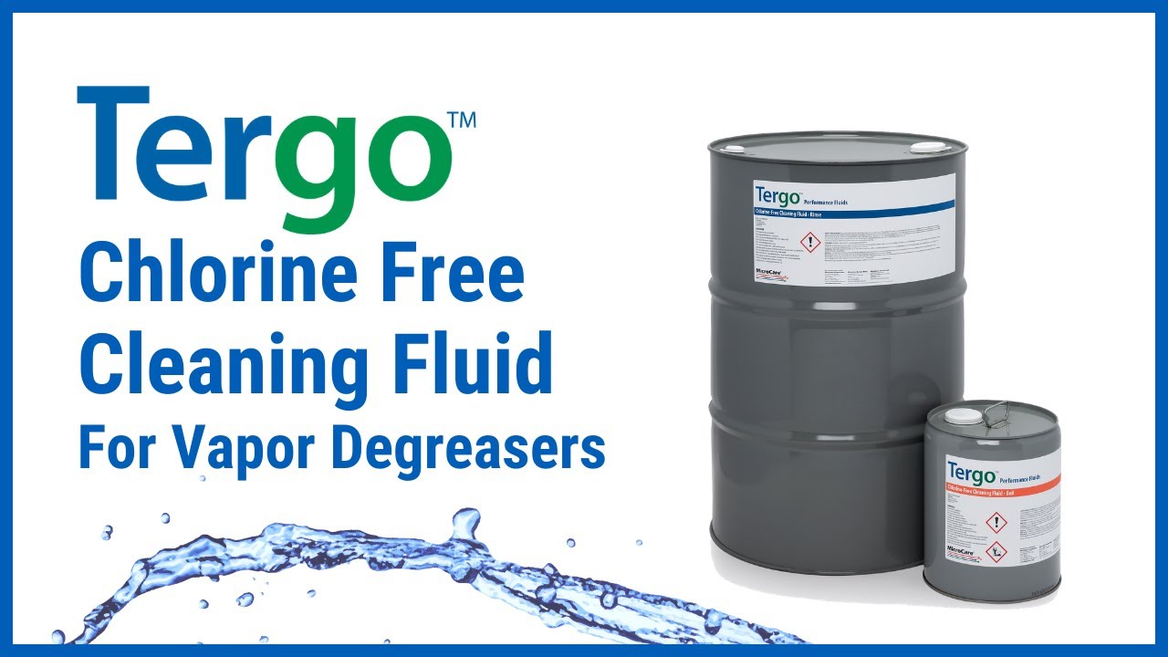 Tergo Award-Winning Chlorine Free Cleaning Fluid - YouTube