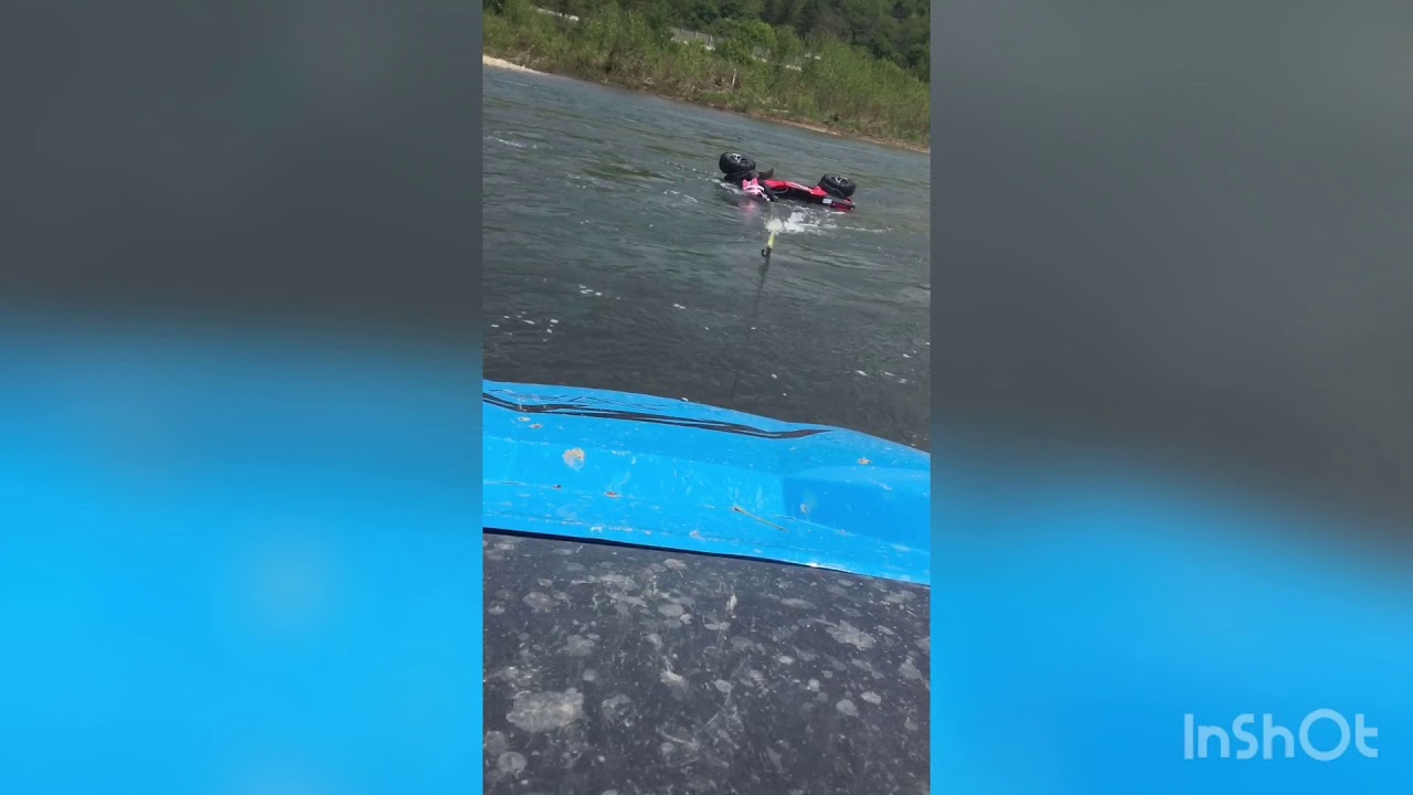 River crossing gone wrong! - YouTube