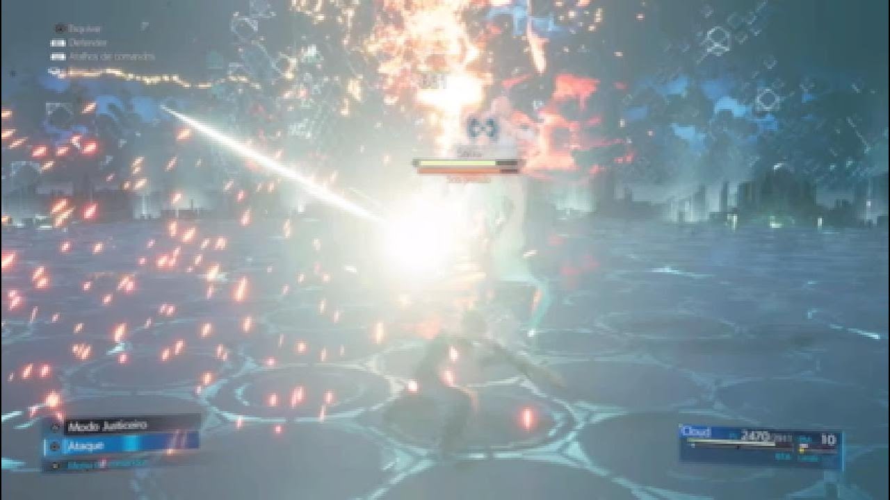 FINAL FANTASY 7 Remake - Shiva Boss Fight - YouTube