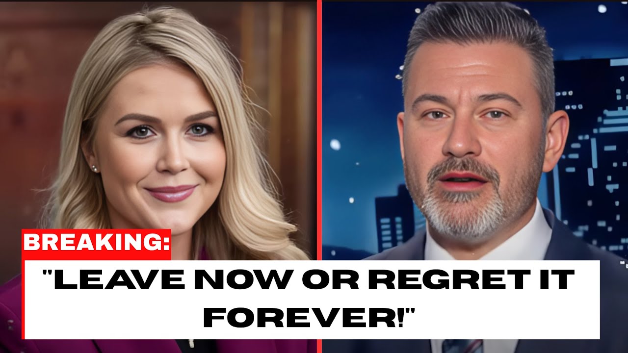 "Karoline Leavitt SHUTS DOWN Jimmy Kimmel in Epic TV Showdown!" - YouTube