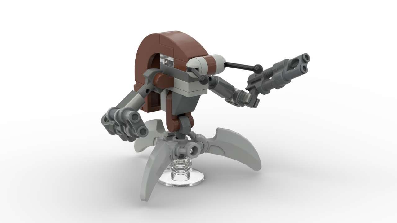 Droideka Lego Star Wars Minifigure