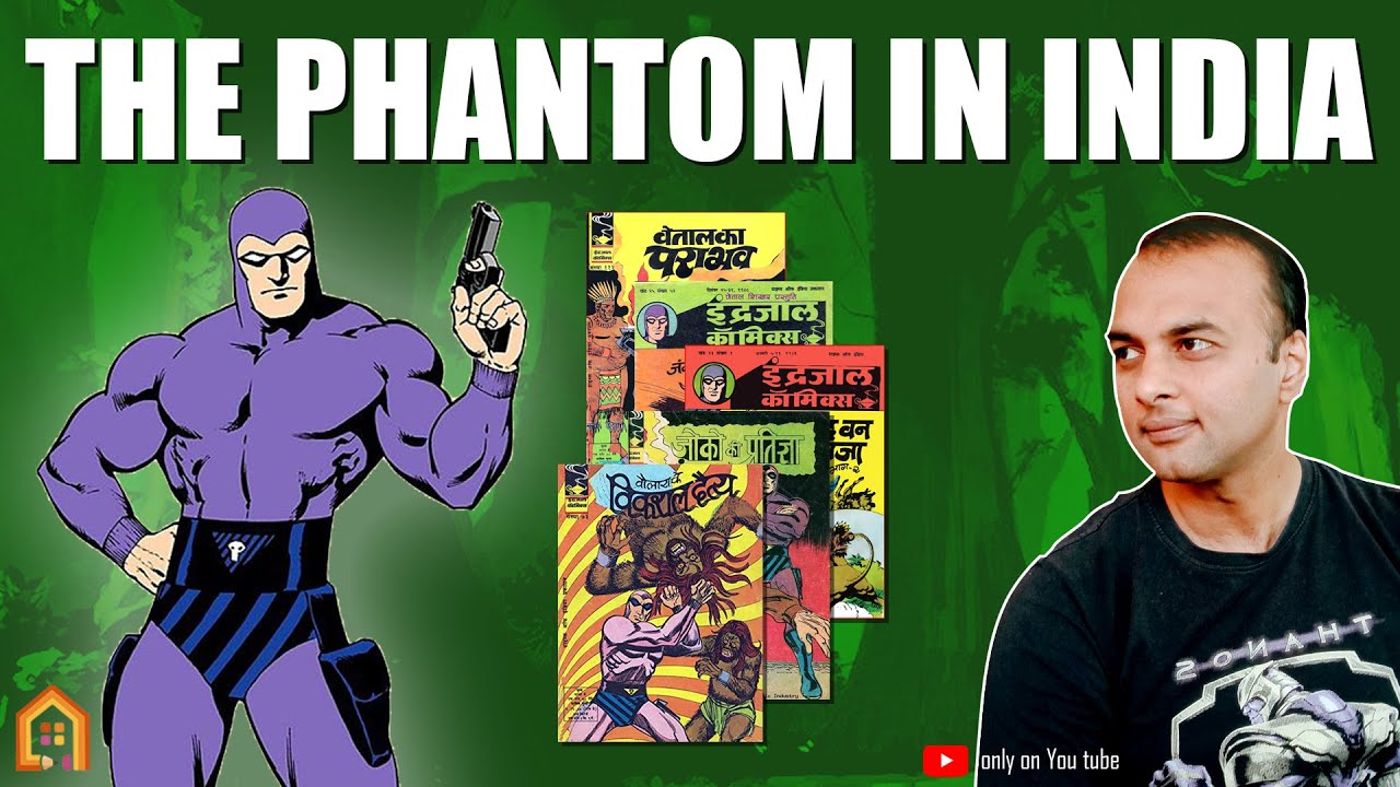 The Phantom in India | Indrajal Comics | Nostalgia - YouTube