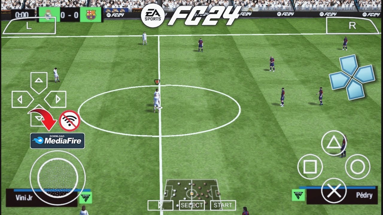 MIRIP PS5🔥 FIFA 14 ORIGINAL PPSSPP MOD EA SPORTS FC 24 New Update ...