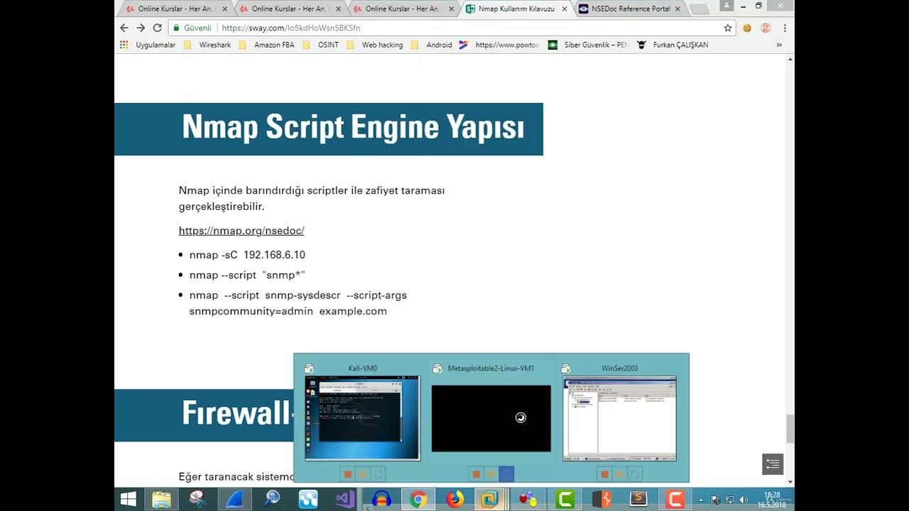 19. Nmap - Script Engine Yapısı - YouTube