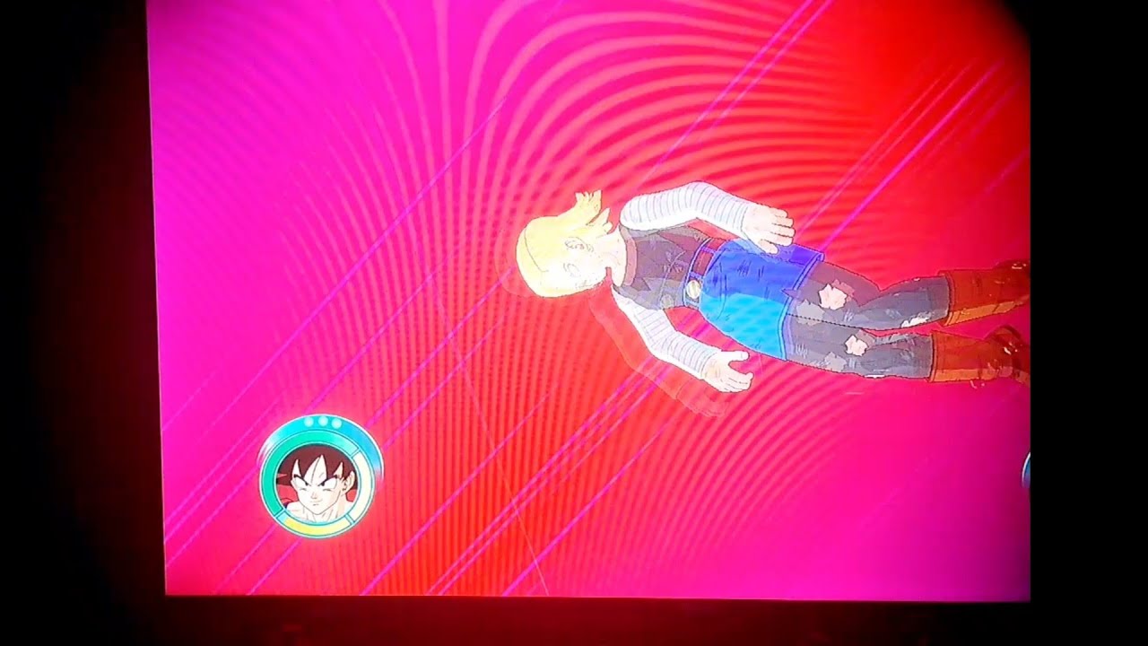 Dragonball Raging Blast Goku Kaioken Finish on Android 18 Alternate Ko ...