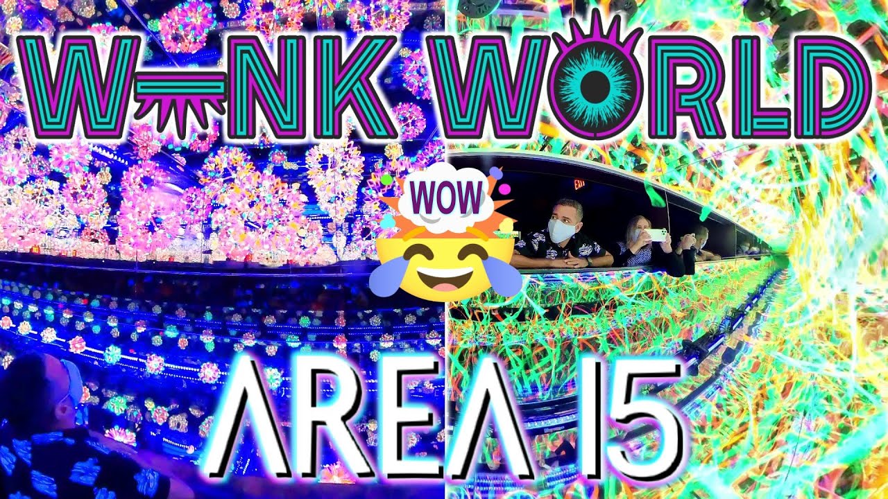 WINK WORLD INSIDE AREA 15 LAS VEGAS EXCLUSIVE TOUR WITH CREATOR CHRIS ...