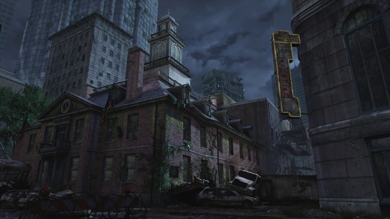 The Last of Us | Video Game Ambience | Boston (Downtown) - YouTube