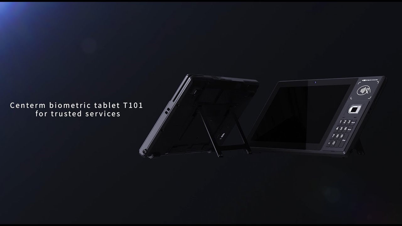 Centerm smart mobile all in one tablet T101 - YouTube