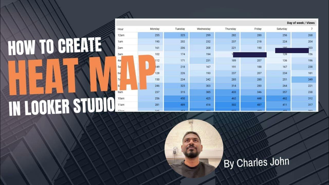 How To Create A Heat Map In Looker Studio - YouTube