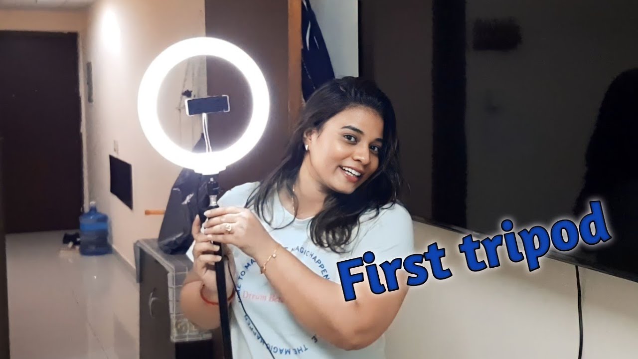 my first tripod😁 - YouTube