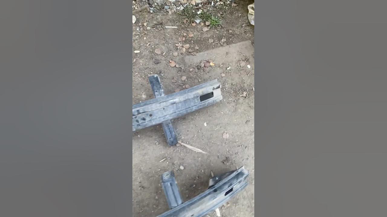 Усилитель заднего бампера хендай солярис 1 седан рестайлинг и до ...