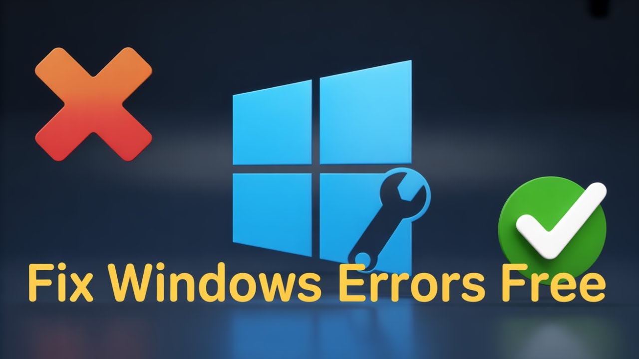 Best Fix for Windows Errors Without Paying a Technician 🚀 - YouTube