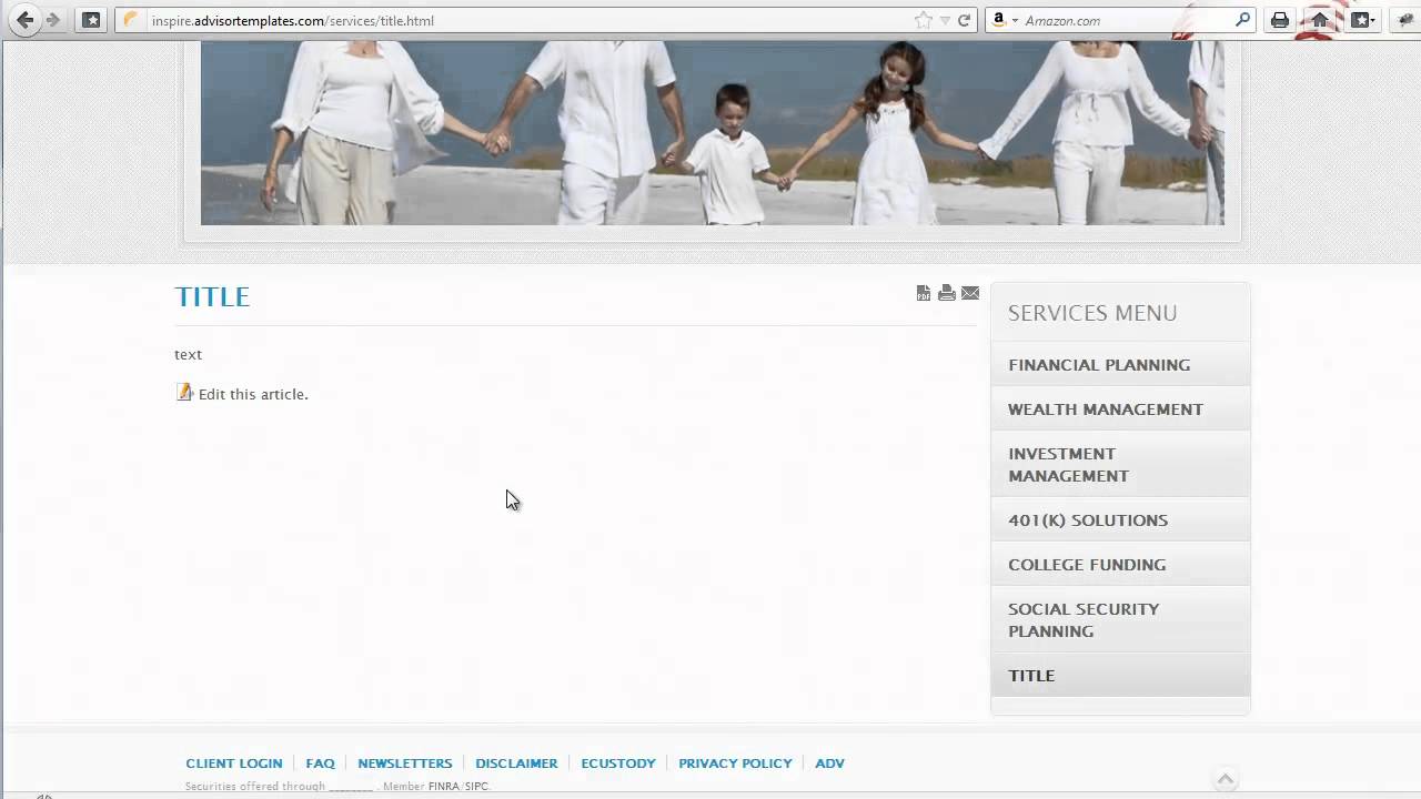 Template Setup | STEP 3 - Editing Modules - YouTube