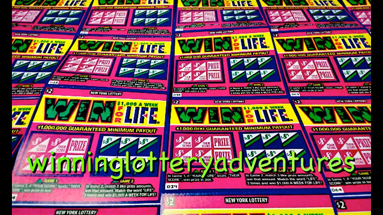 Win $1,000 A Week For Life NY lottery part #3 - YouTube