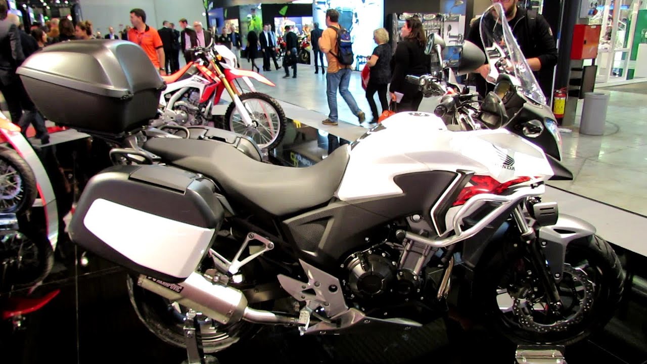 2014 Honda CB500X Walkaround - 2013 EICMA Milan Motorcycle Exibition ...
