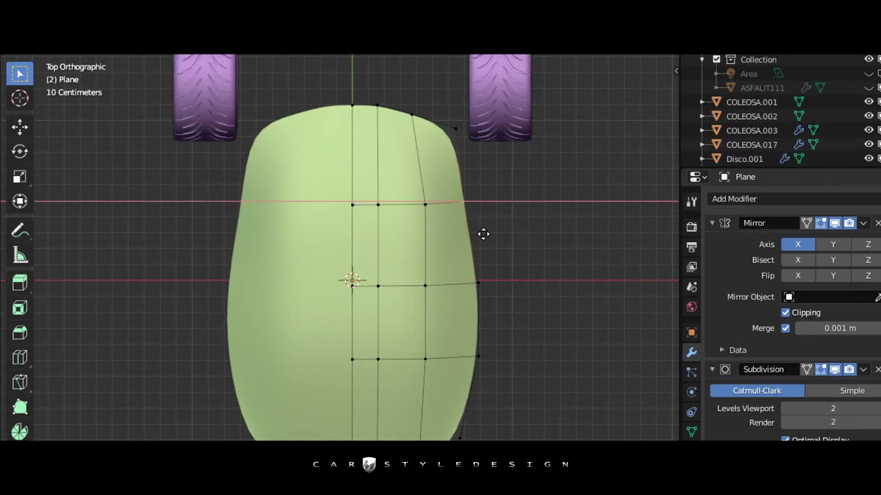 Work process in Blender 2.9 part1 - YouTube