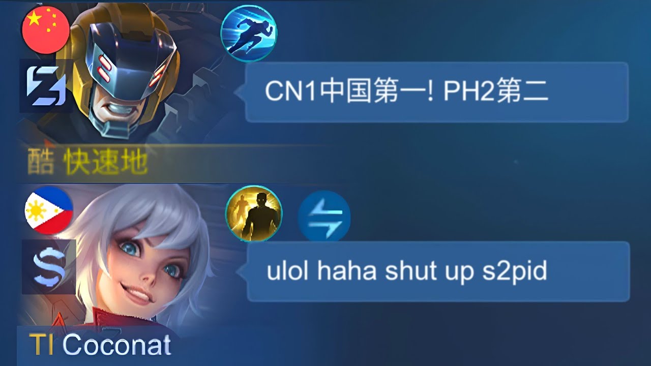 I PRETEND TO BE CHINESE ML PLAYER!! 😂 (Part.2) - YouTube