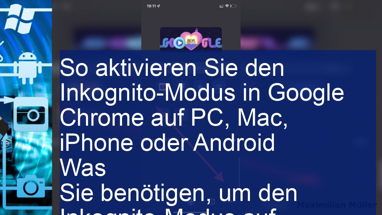 Inkognito-Modus aktivieren: So nutzen Sie ihn auf PC, Mac, iPhone und Android! - YouTube