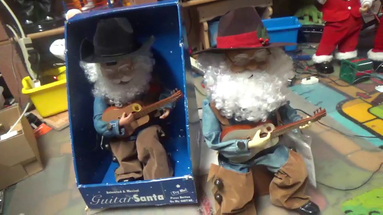 Animated Singing Cowboy Santa - YouTube