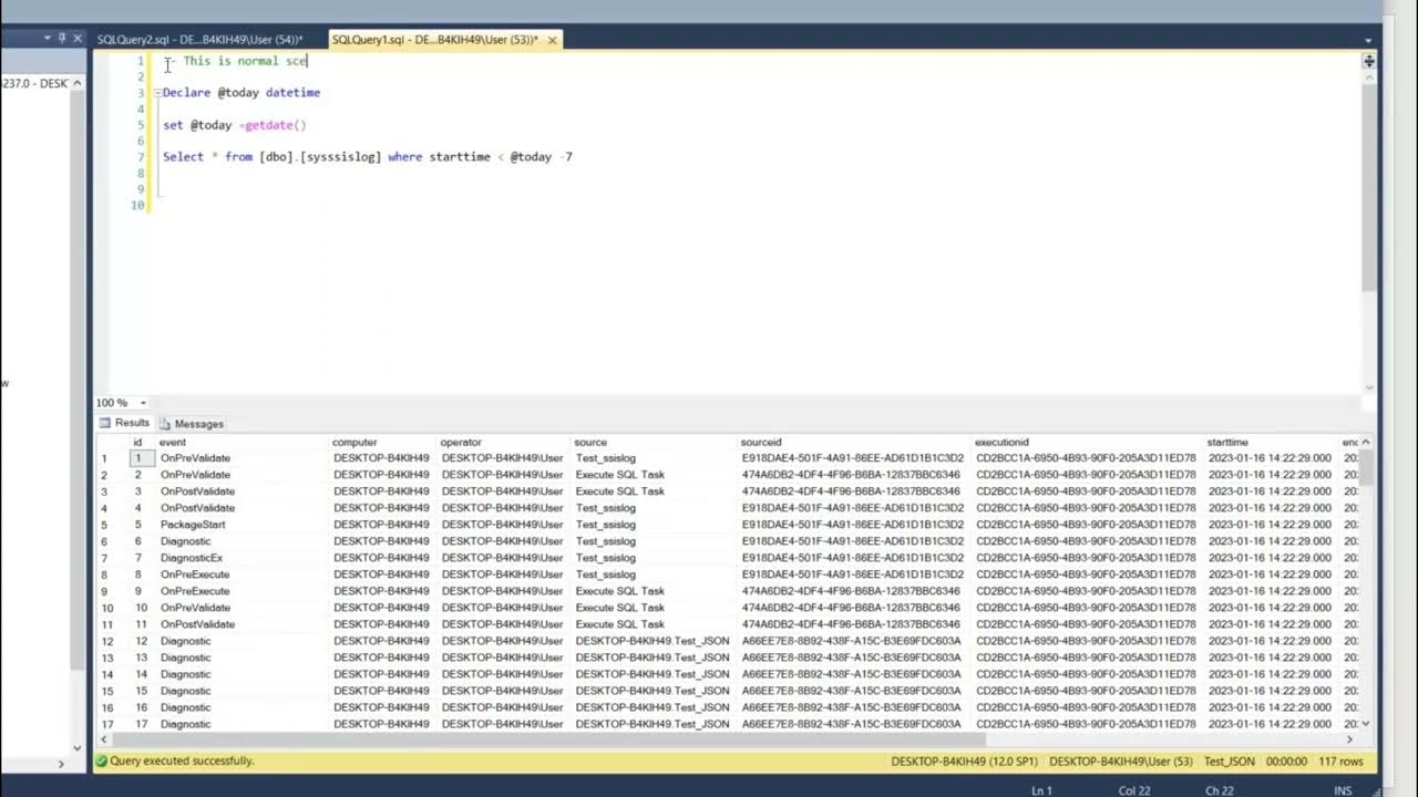 Sql Stored Procedure Error Where Is Declared Variable Used Youtube