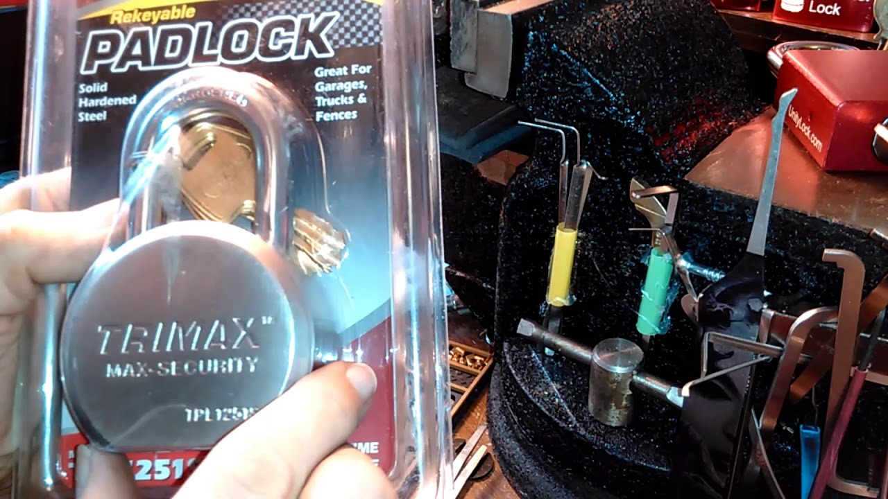 (299) How To Reassemble a Padlock part 2 of 2 - YouTube