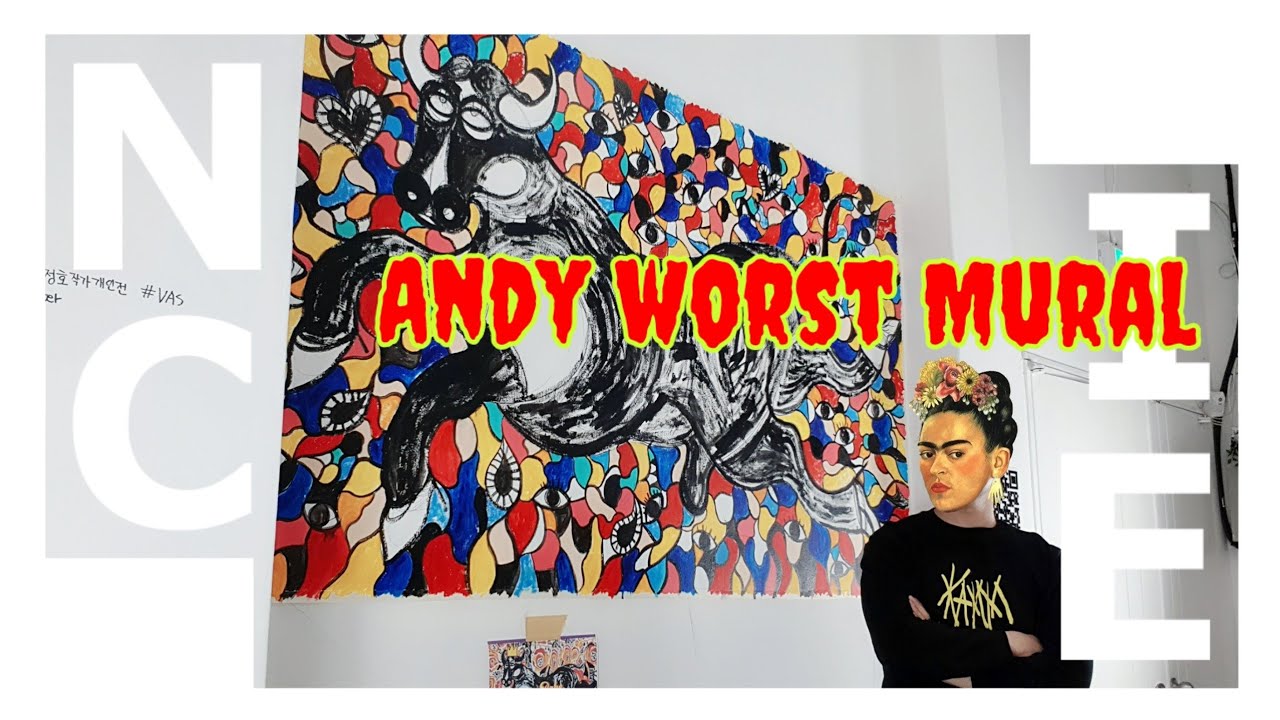 Korea Artist [Andy worst] Mural - YouTube