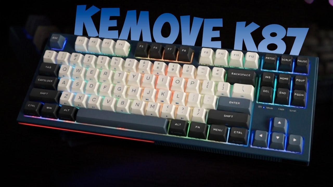 КРАСИВЕЙШАЯ МЕХАНИКА С ALIEXPRESS за 6000 - Kemove K87 - YouTube