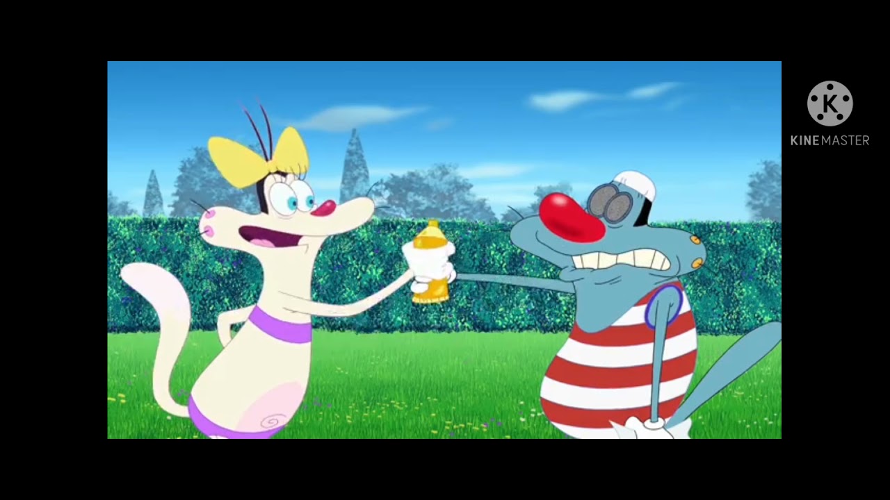 New Oggy and the cockroach cartoon Episode - YouTube