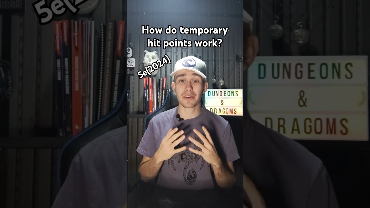 How Do TEMPORARY Hit Points Work In DND dnd5e dnd ttrpg YouTube