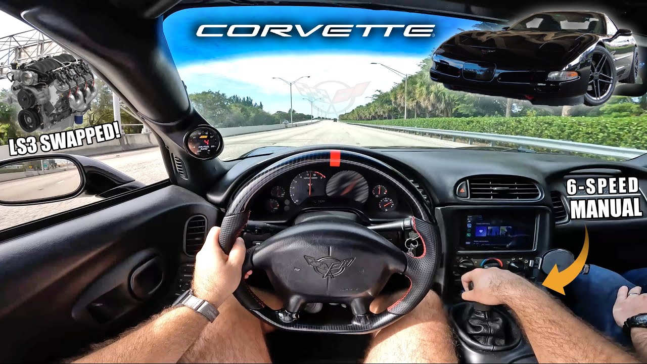 LOUD 580HP Cammed LS3 Swapped C5 Corvette POV Drive [4K] - RAW LS3 HARD ...