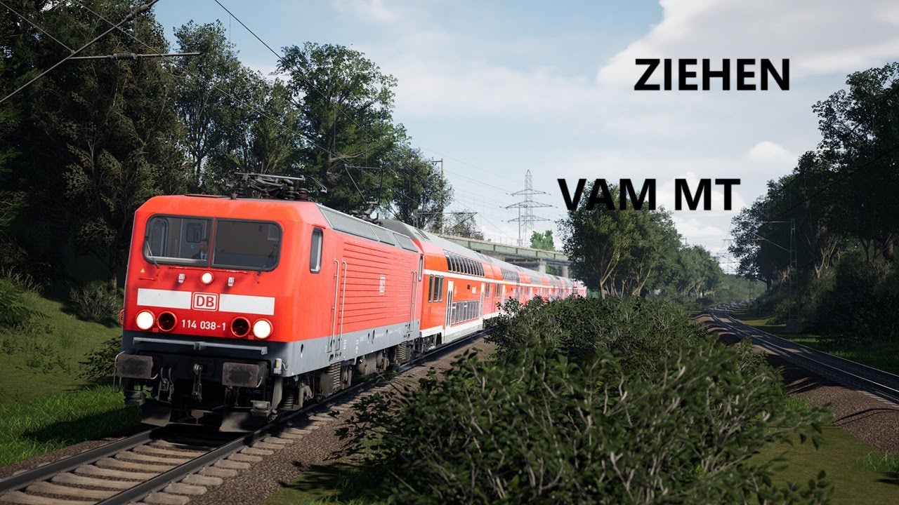 TSW 5: Frankfurt - Fulda Kinzigtalbahn: Ziehen - YouTube