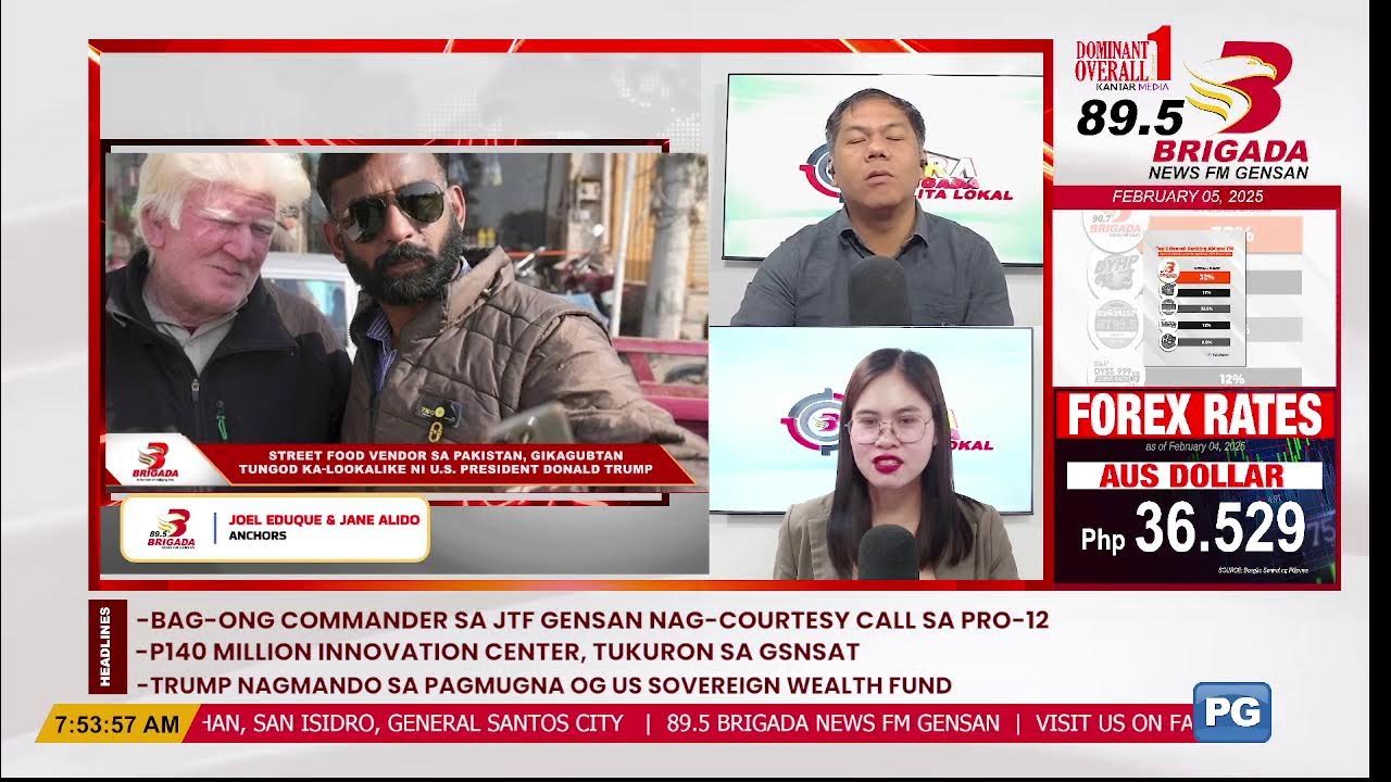 TIRA BRIGADA BALITA LOKAL | FEBUARY 05, 2025 | KAUBAN SI JOEL EDUQUE UG JANE ALIDO - YouTube