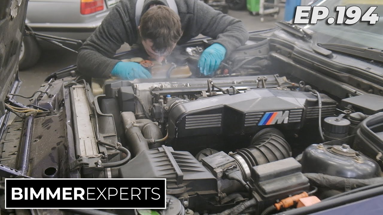 Bimmer Experts, Ep.194 - BMW E34 M5 felújítás. A váltó a helyén, de indul a motor? - YouTube