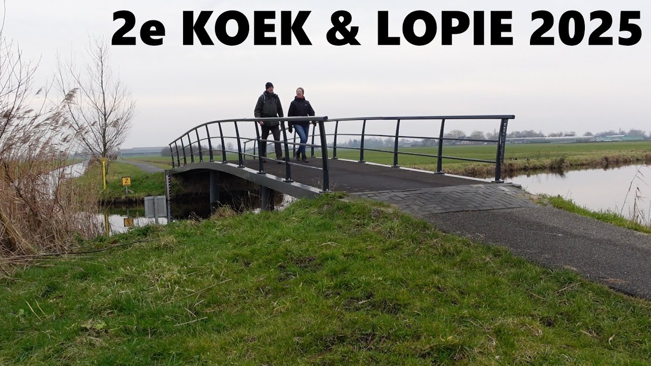tweede Koek & Lopie Winterwandeling 2025 (Jeu de Boer), met Conny - YouTube