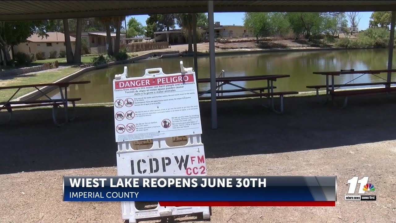 Wiest Lake to reopen on Friday - YouTube