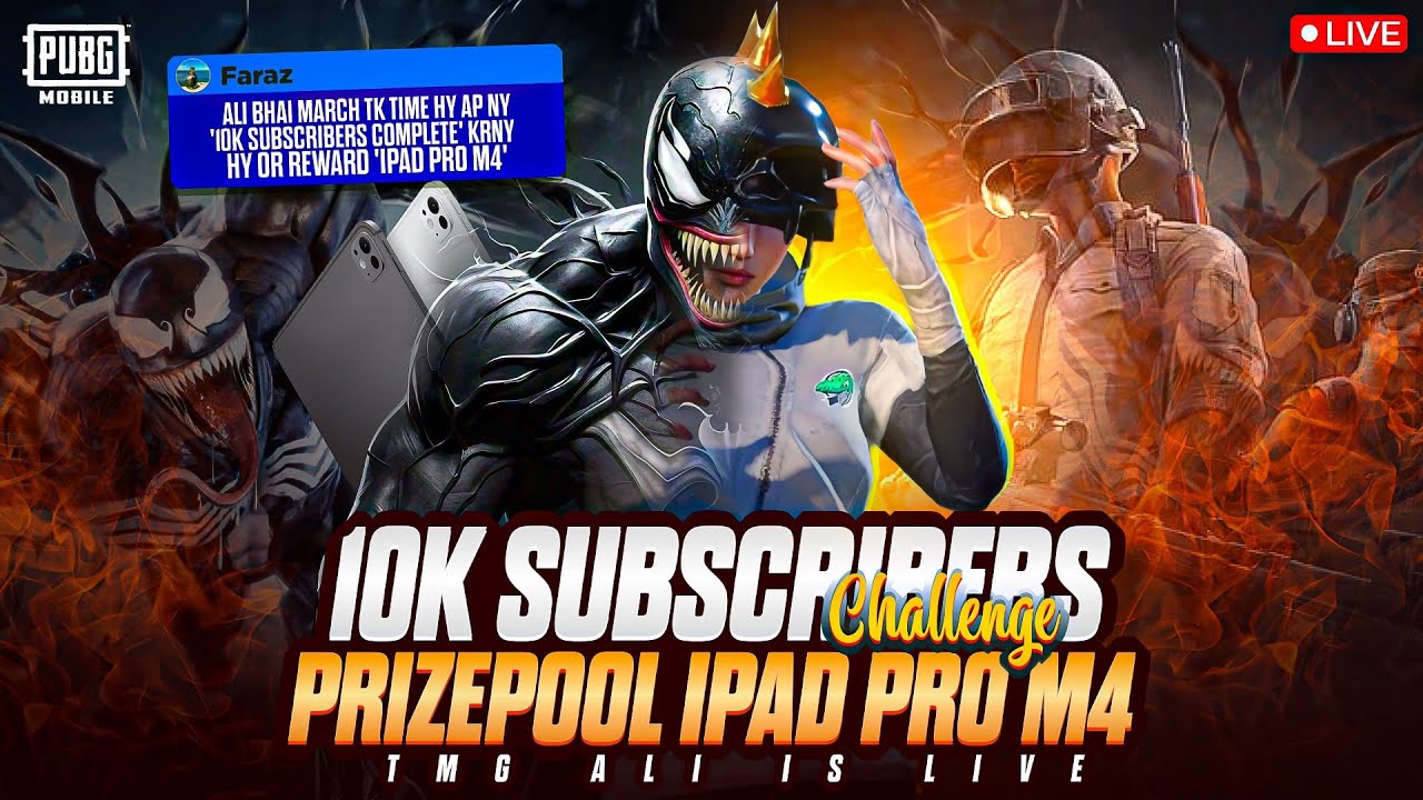 ROAD TO 1K | TMG ALI | PUBG MOBILE LIVE - YouTube