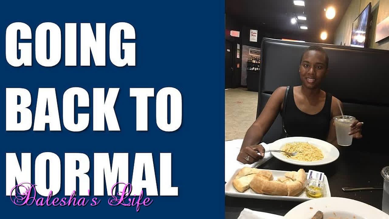 Dining In | Going Back To Normal | Dalesha's Life - YouTube